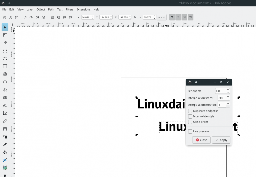 Create Long Shadow Effects in Inkscape – NIX Daily