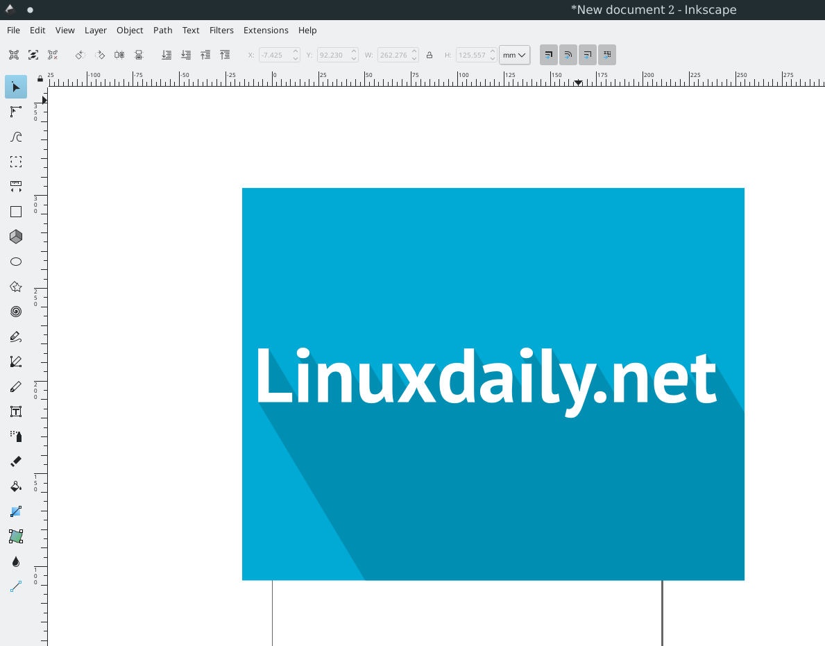 Create Long Shadow Effects in Inkscape – NIX Daily
