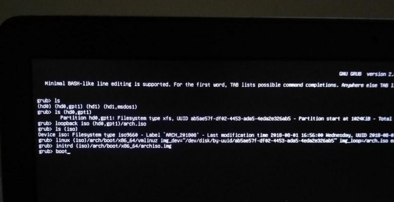 How to Boot Arch Linux ISO From Hard Drive – NIX Daily